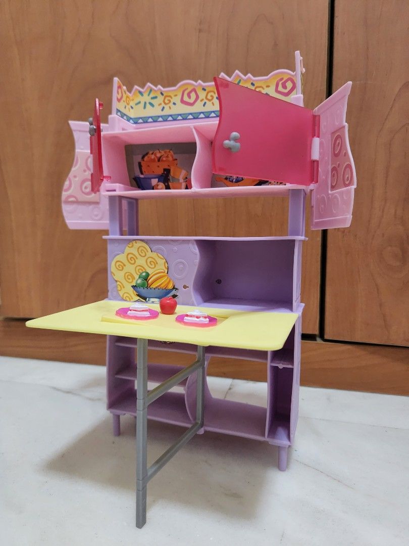 Barbie Kitchen Table Set, Hobbies & Toys, Toys & Games on Carousell