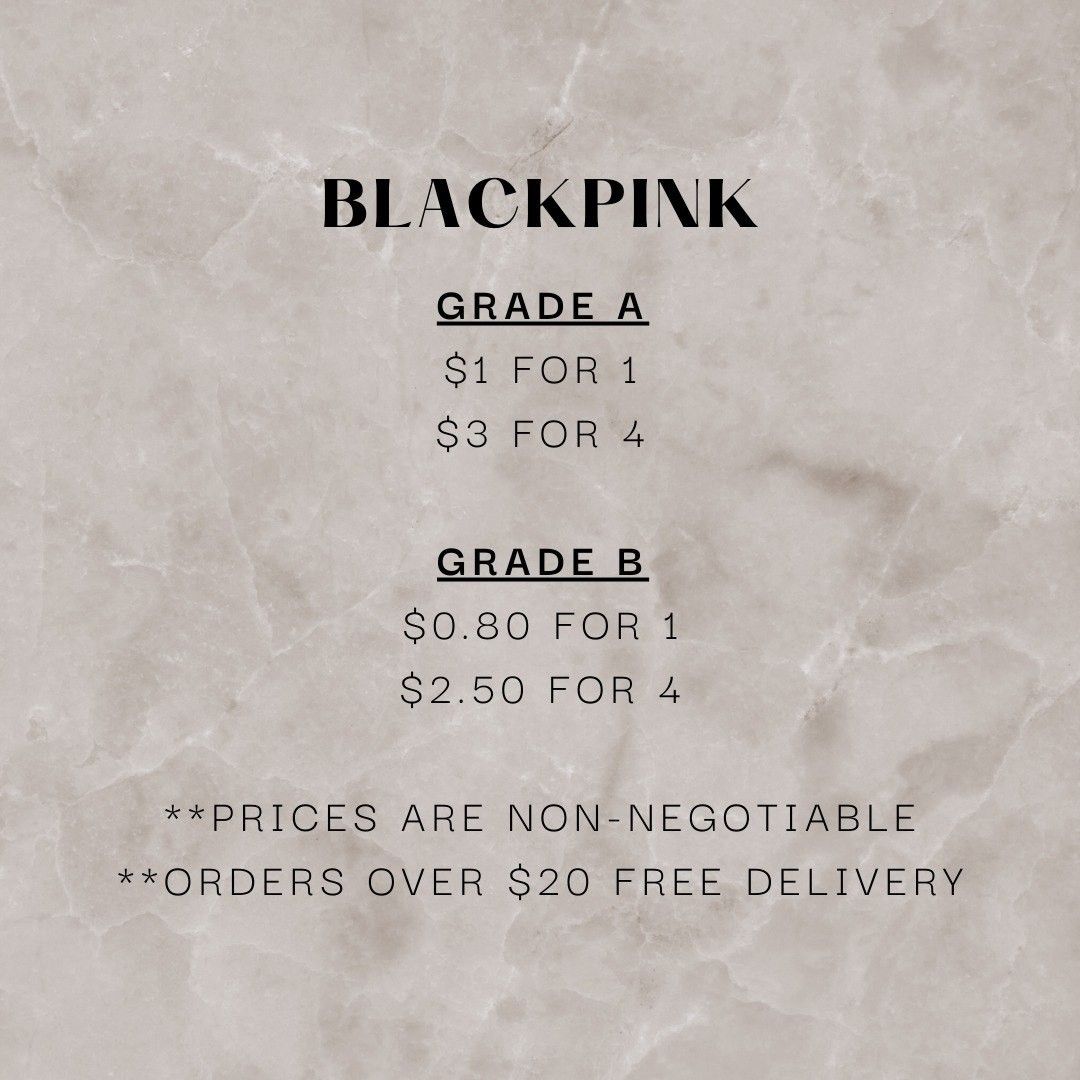 Blackpink Kpop Lomo Card Blind Bag, Hobbies & Toys, Memorabilia & Collectibles, K-Wave on Carousell