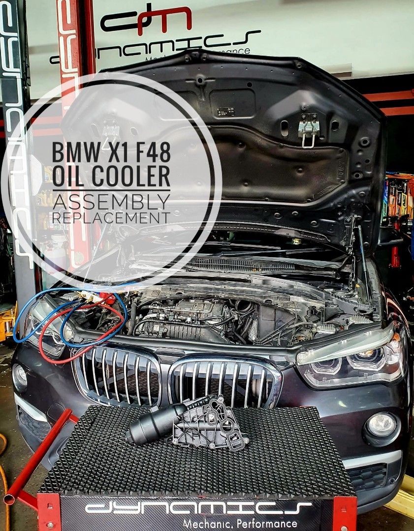 BMW: Engine Oil Cooler Assembly replacement, Car Accessories, Car ...