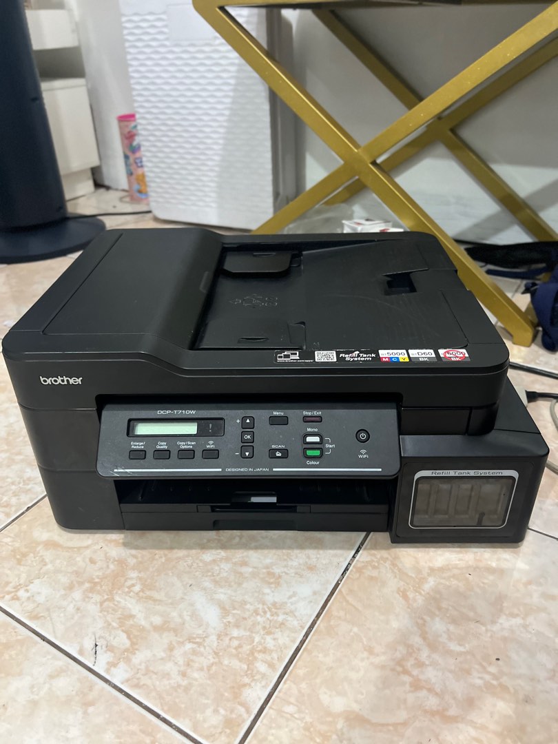 Brother DCP T710w wifi scanner printer, Computers & Tech, Printers, Scanners & Copiers on Carousell