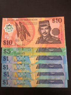 50 years Brunei- Singapore notes, Hobbies & Toys, Memorabilia ...