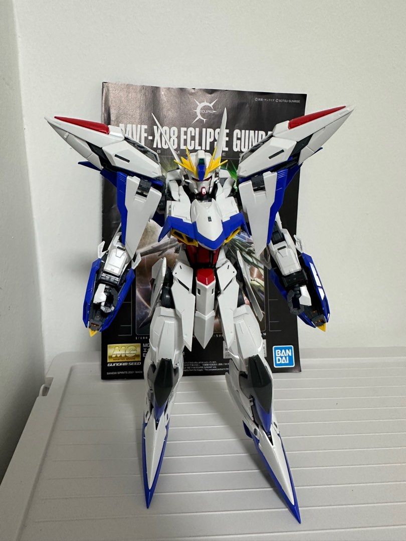 Built MG Eclipse Gundam, Hobbies & Toys, Toys & Games on Carousell