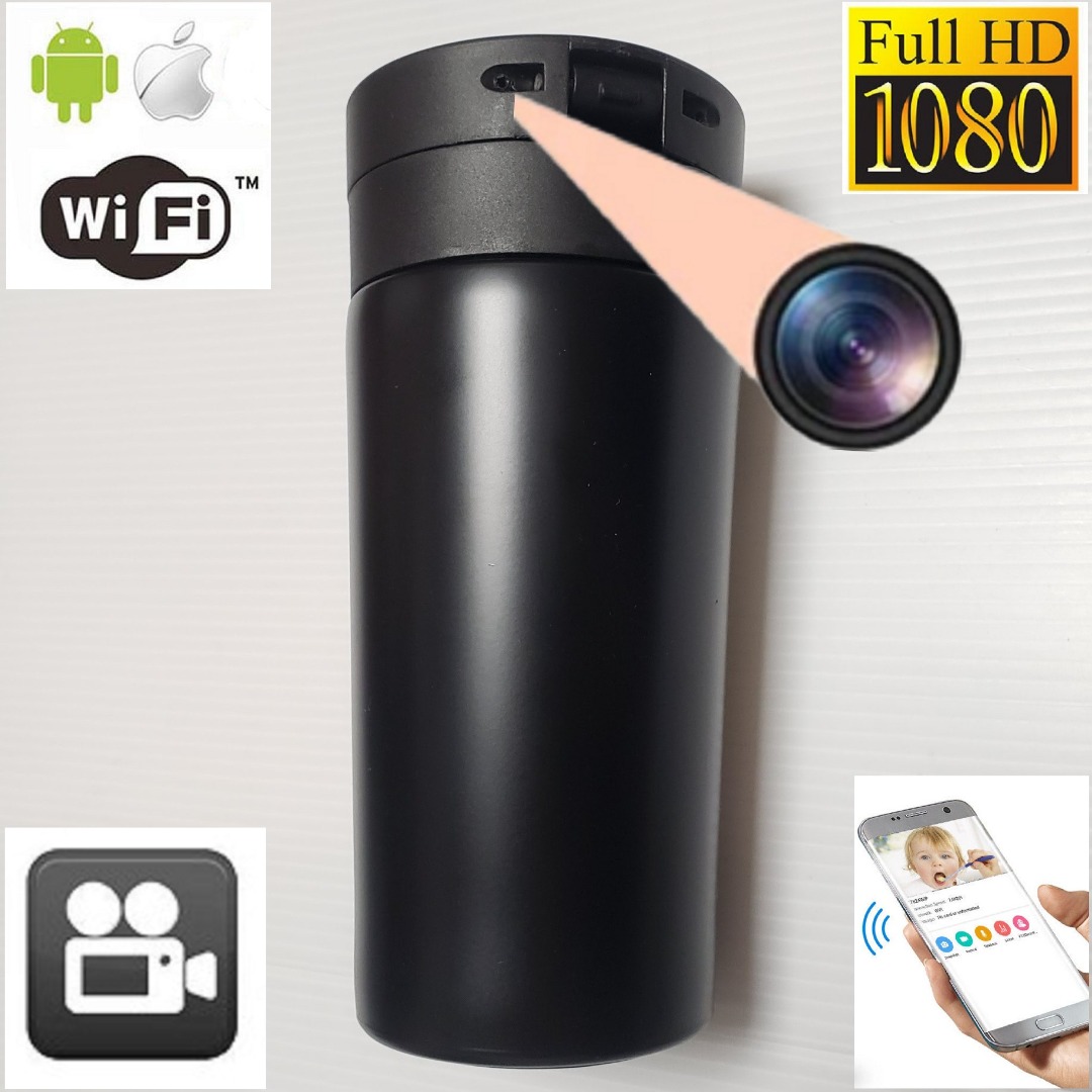CA453 DIY Cam Portable Water Bottle Spy Camera Detective Camera Private ...