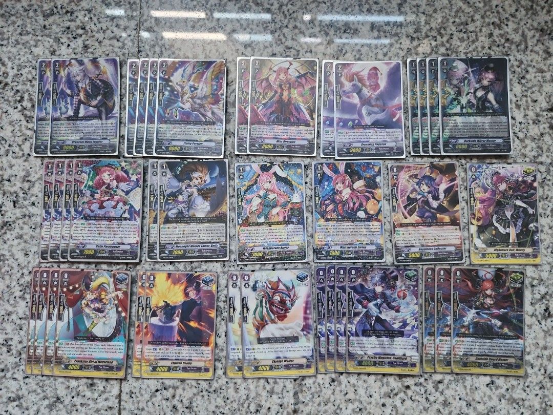 Cardfight Vanguard G Decks, Hobbies & Toys, Toys & Games on Carousell