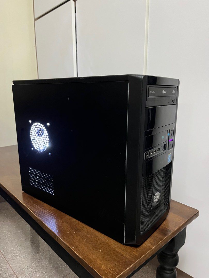 CHEAPEST I5 RGB GAMING PC DESKTOP BUDGET CPU I5 4690 8GB RAM 256GB SSD ...