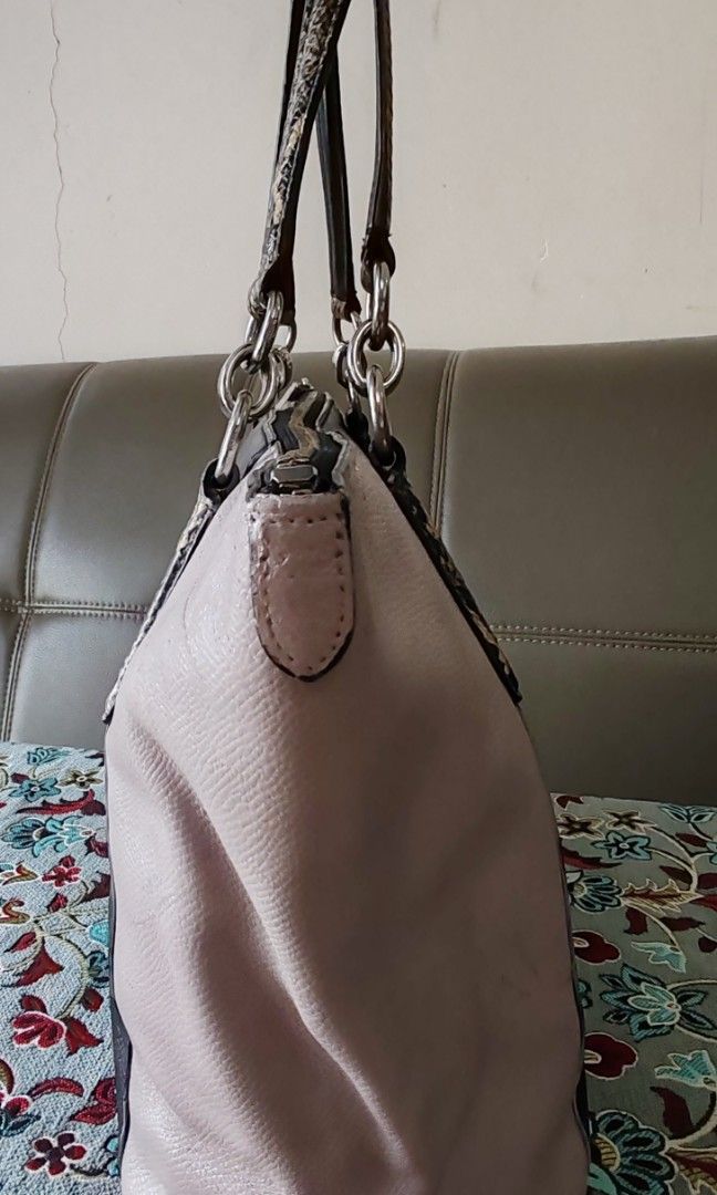 Coach Ava in Exotic Trim Tote bag, menarik!, Women's Fashion, Bags ...