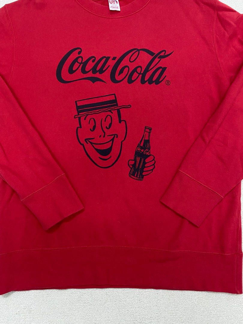 Coca-cola X Uniqlo Sweatshirt, Men's Fashion, Tops & Sets, Tshirts ...