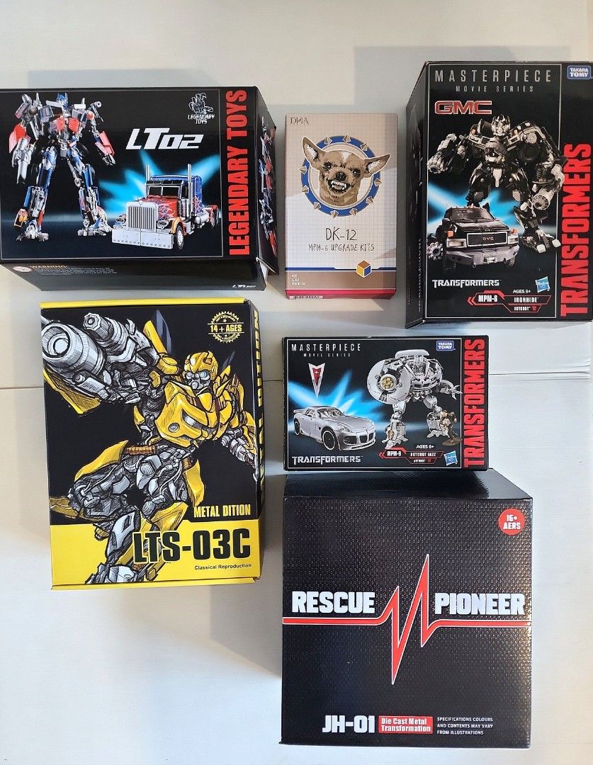 //Combo sets of 6// Legendary Toys (not MPM Optimus Prime)/Metal Dition ...
