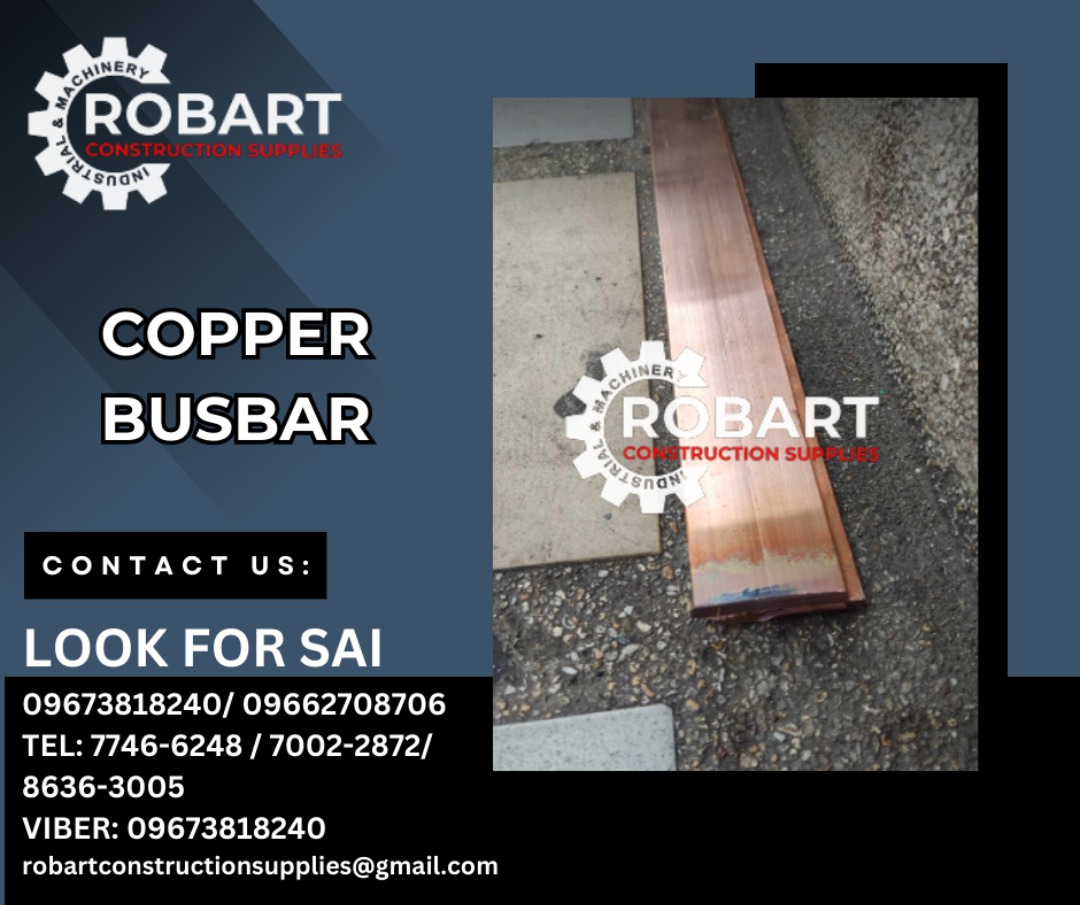 Copper Busbar, Commercial & Industrial, Construction Tools & Equipment ...