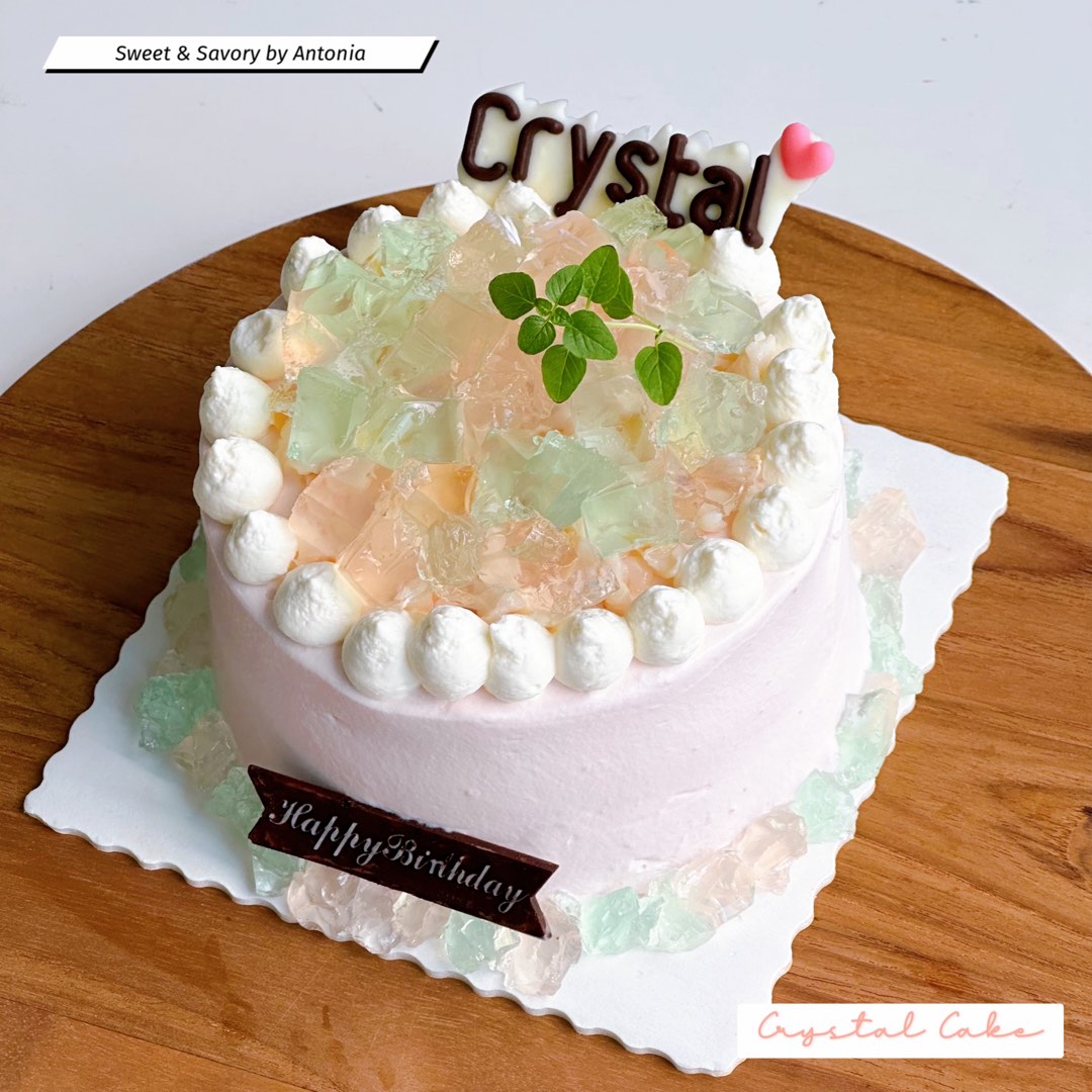 Crystal Jelly Cake / Birthday Cake / Anniversary Cake / Lychee ...