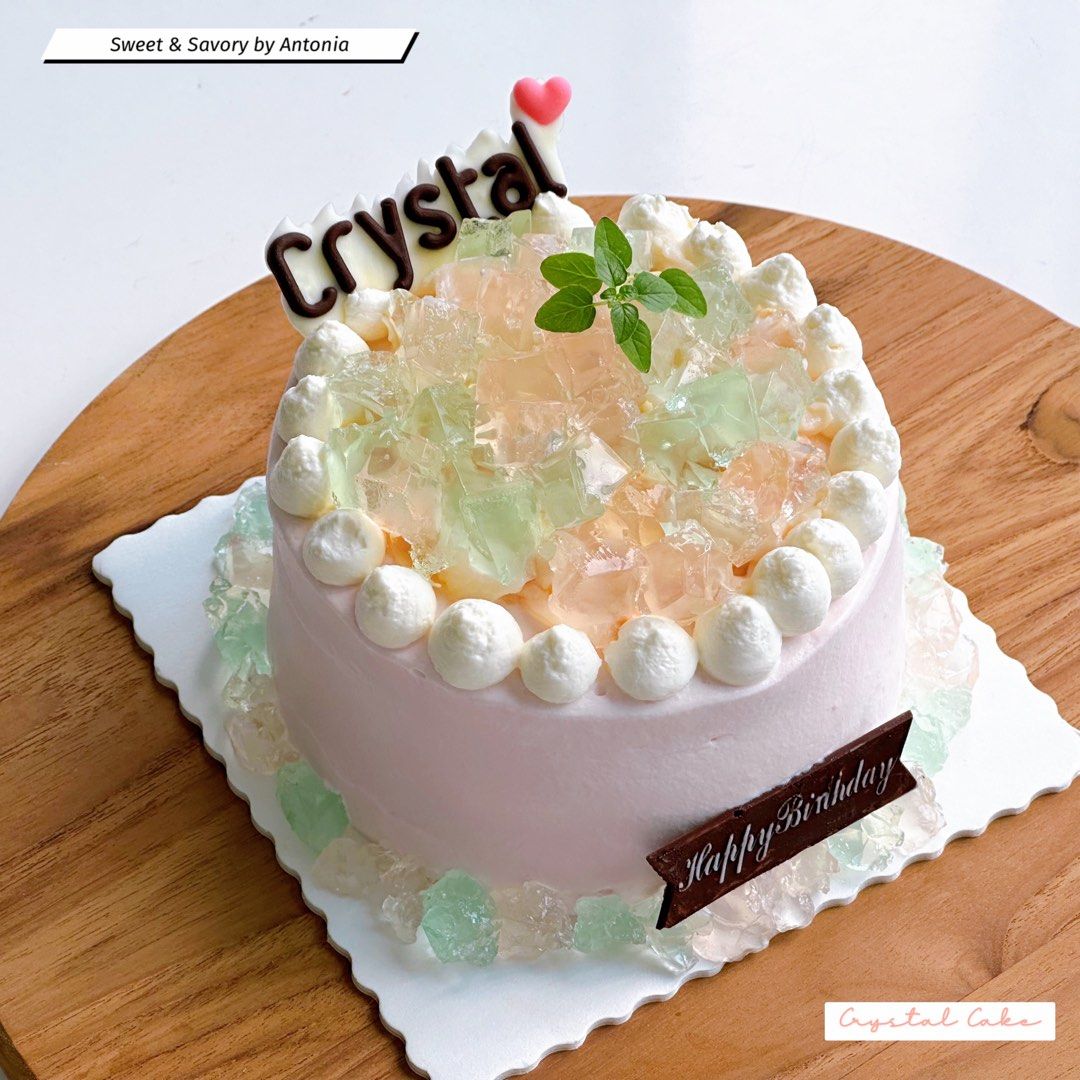 Crystal Jelly Cake / Birthday Cake / Anniversary Cake / Lychee ...