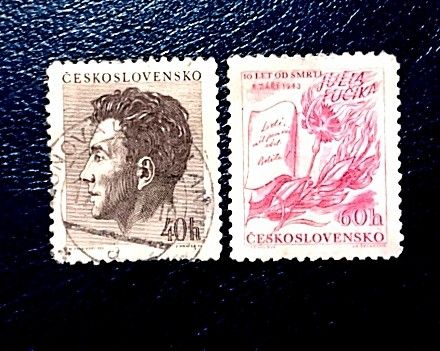 Czechoslovakia 1953 - The 10th Anniversary of the Death of Julius Fucik ...