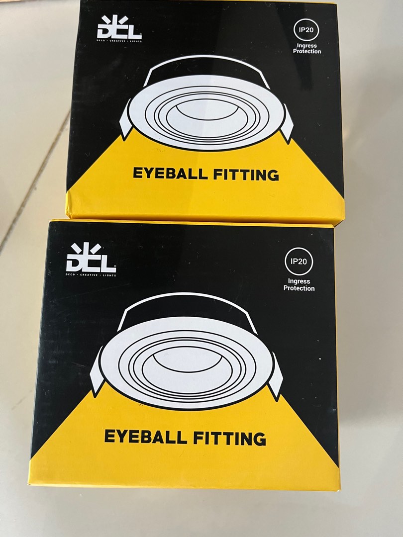 DCL Eyeball Casing, Furniture & Home Living, Lighting & Fans, Lighting ...