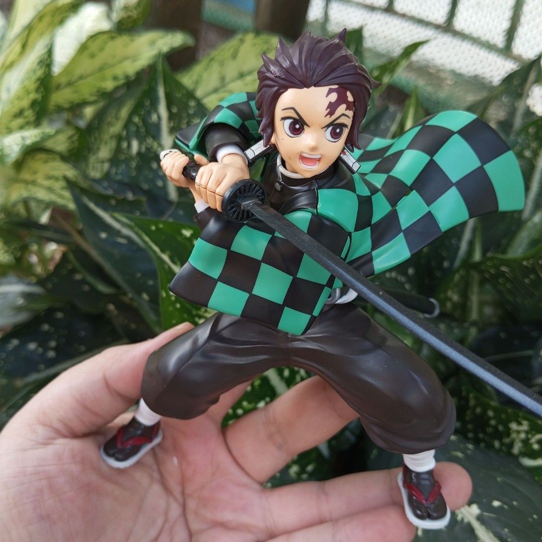 DEMON SLAYER Kimetsu no Yaiba Tanjiro Kamado Colored Model Kit Figure ...