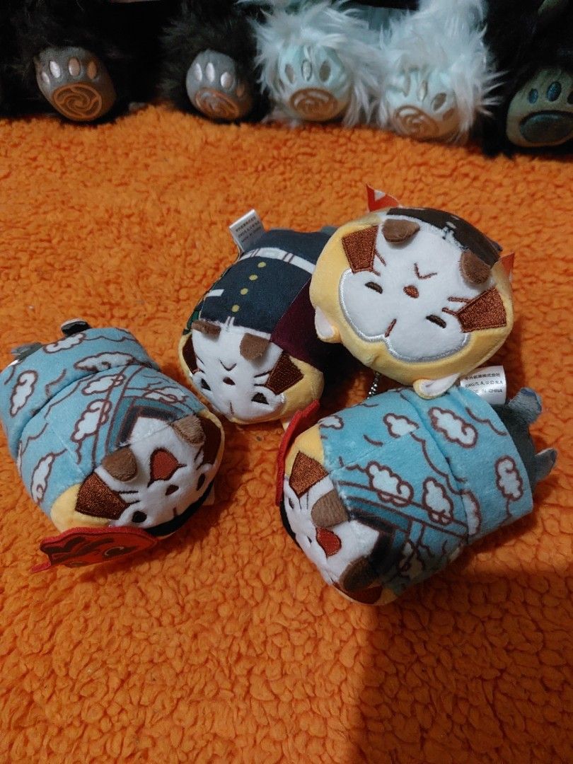 DEMON SLAYER Rascal Tsumtsum - Giyu, Zenitsu, Urudaki, Hobbies & Toys ...