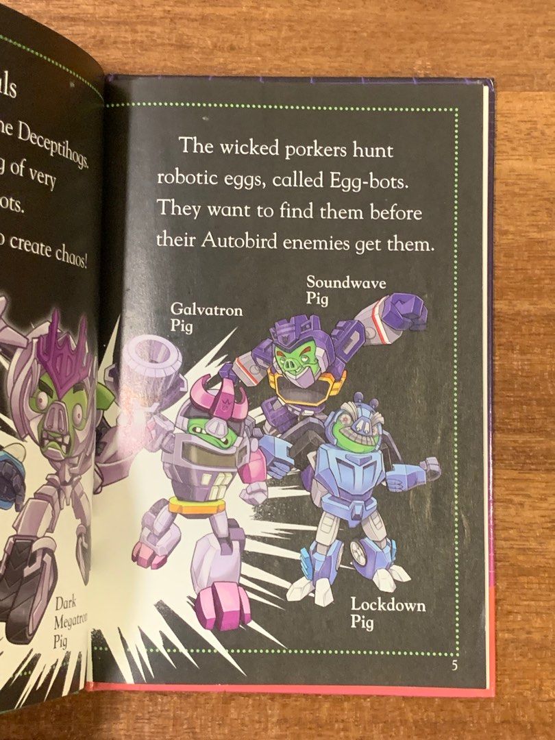 DK ; ANGRY BIRDS TRANSFORMERS DECEPTIHOGS VERSUS AUTOBIRDS RUTH AMOS ...