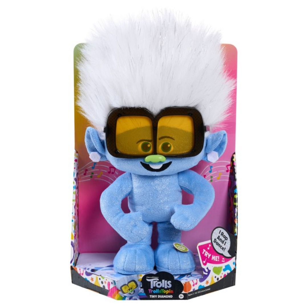 DreamWorks 17.5" Trolls Trolls World Tour Tiny Diamond Dancer Doll ...