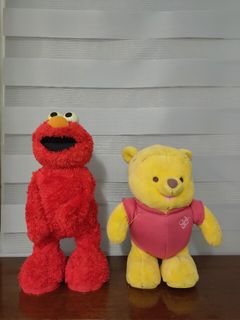 Sesame Street Set - Elmo and Oscar the Grouch, Hobbies & Toys, Toys ...