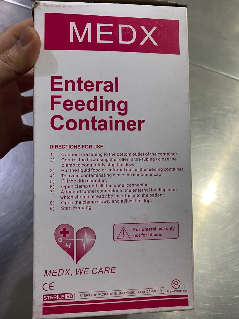 Enteral Feeding Container, Health & Nutrition, Medical Supplies & Tools ...