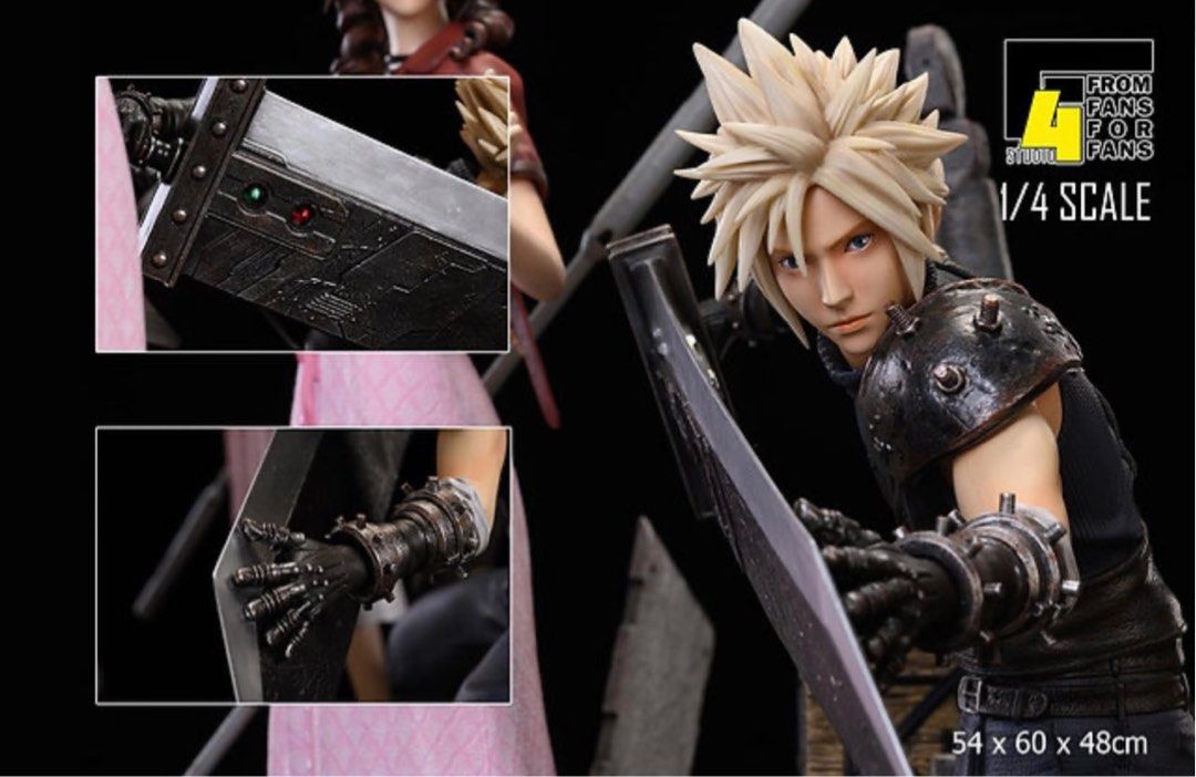 F4 Studio Final Fantasy VII Remake GK Custom Statue:, Hobbies & Toys ...