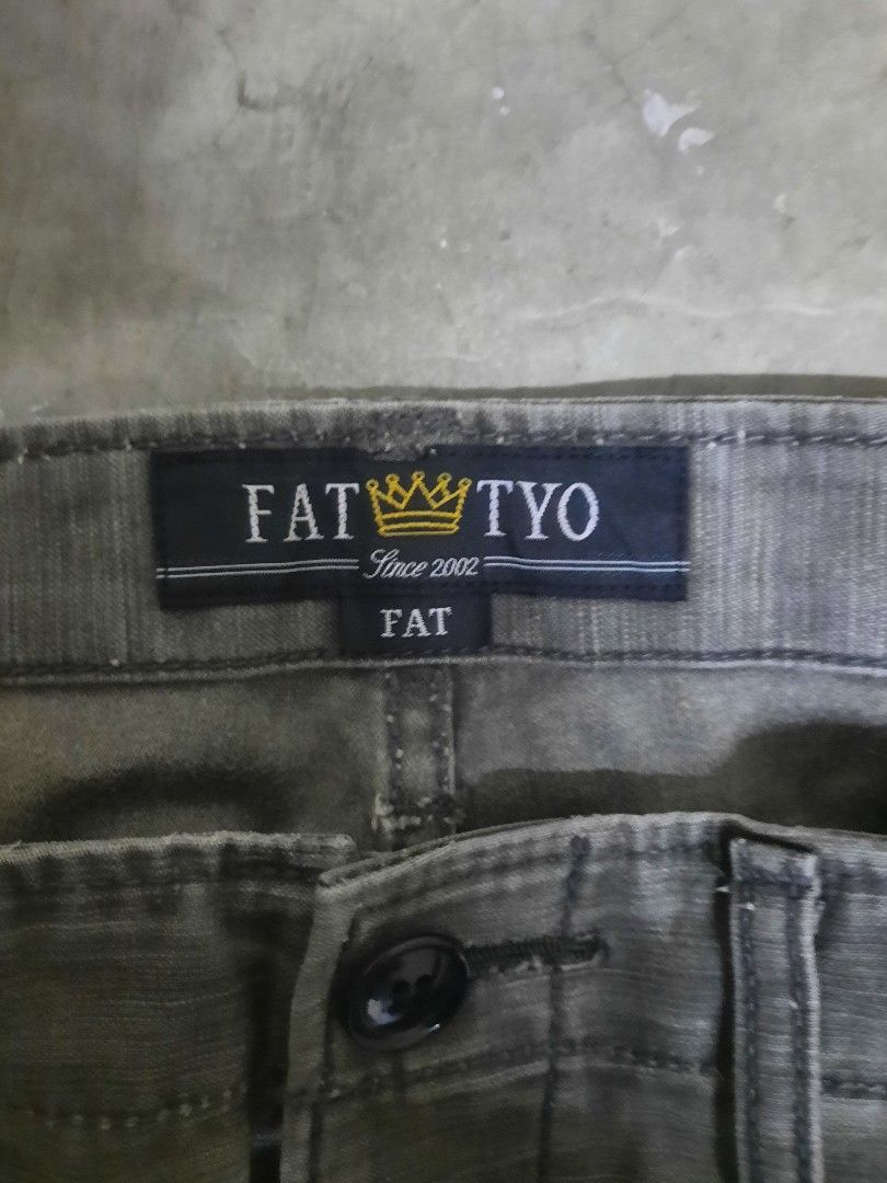 FAT TYO FATYO FAT TOKYO baggy cargo pant, Men's Fashion, Bottoms ...
