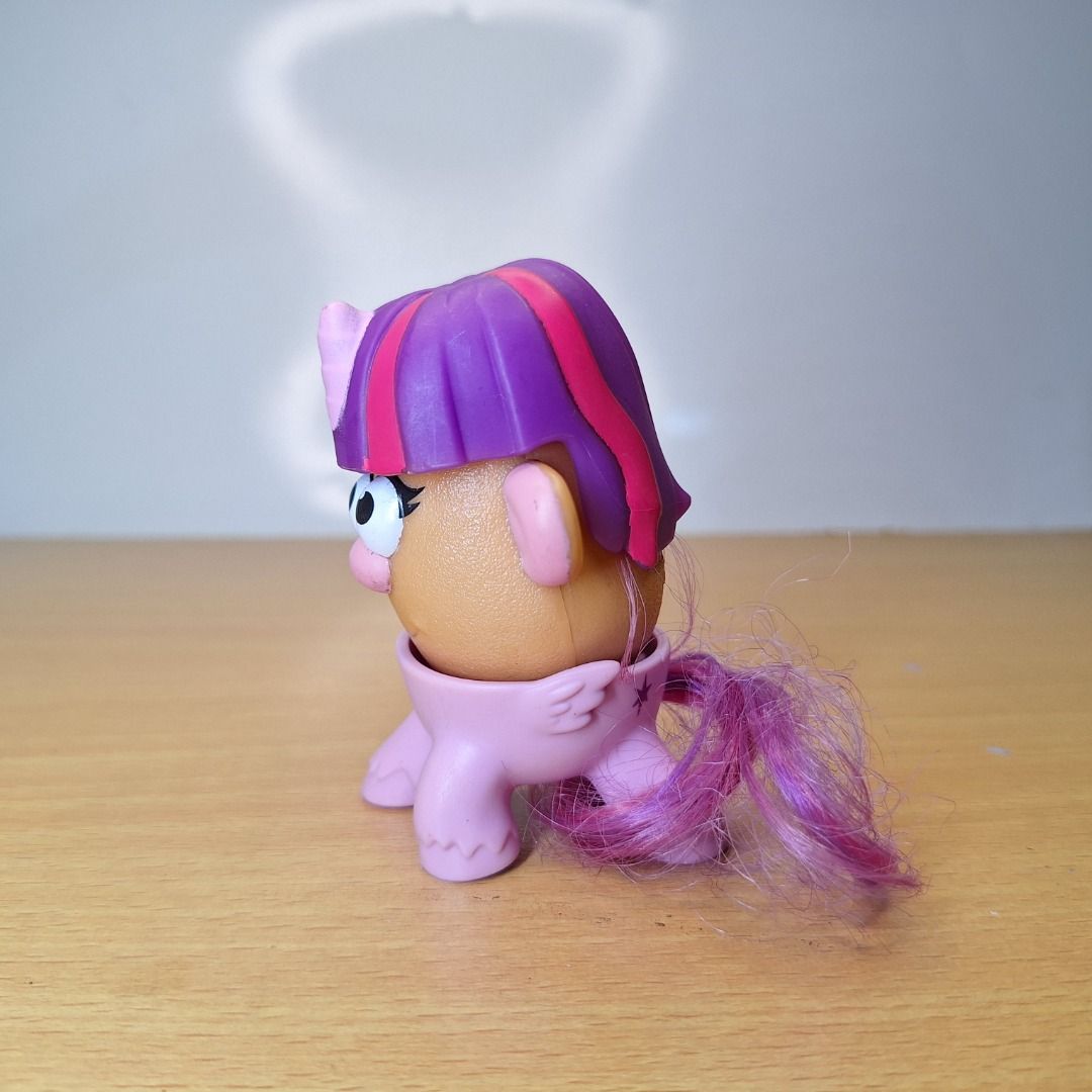 Figure Potato Head My Little Pony- Twilight Sparkle MCD, Happy Meal, Toys & Collectibles, Mainan ...