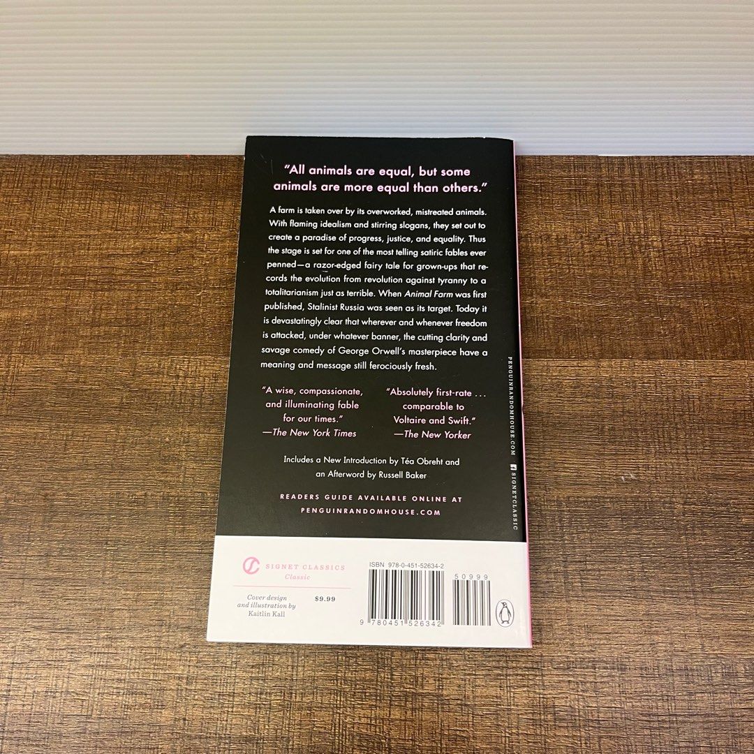 George Orwell - Animal Farm - Signet Classics -, Hobbies & Toys, Books ...