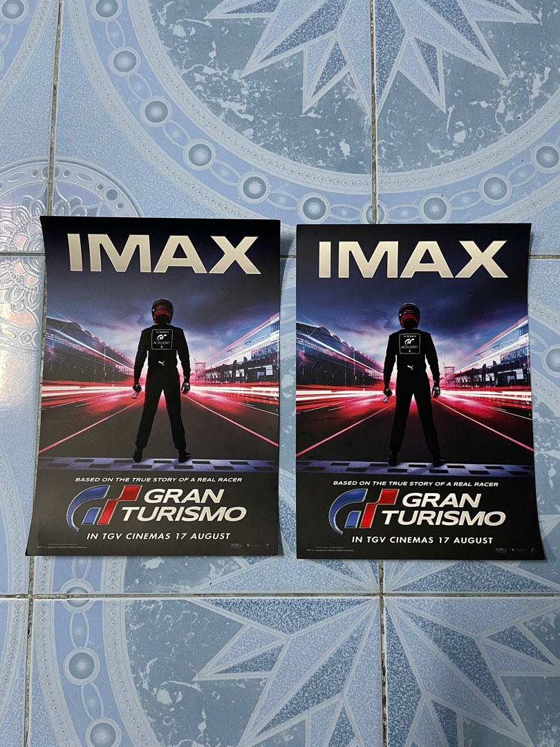 Gran Turismo (2023) Original IMAX Movie Poster (21 x 30), Hobbies ...