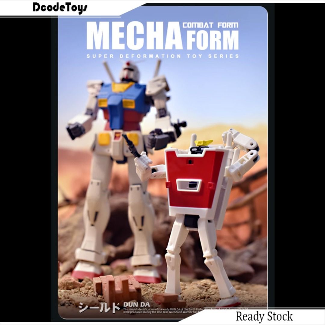 Gundam Transformation Shield Mecha From RXS-078 action figure gunpla RX ...