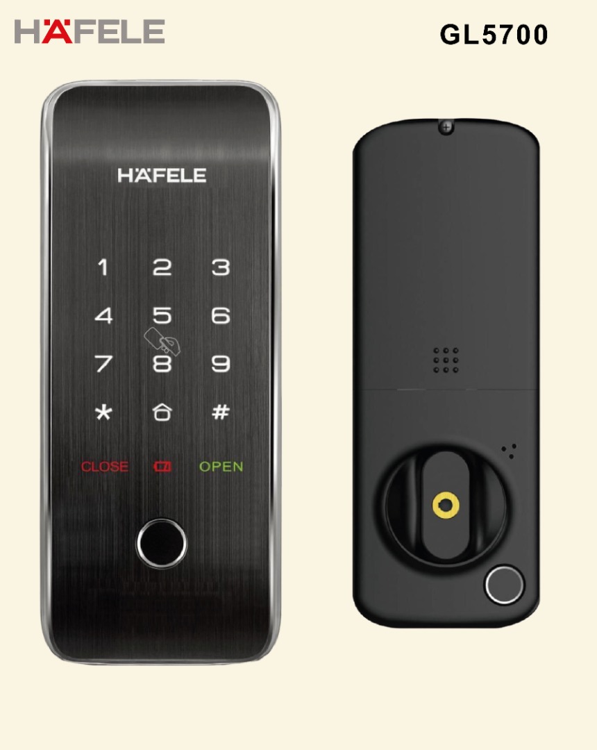 Hafele GL 5700 - Digital Gate Lock, Furniture & Home Living, Security ...