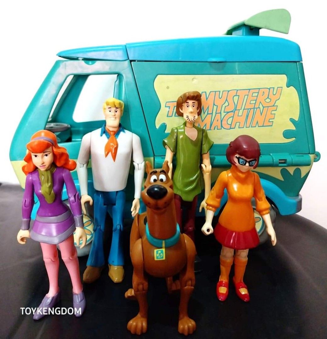 Hanna Barbera Scooby Doo Set With Mystery Machine, Hobbies & Toys, Toys & Games on Carousell