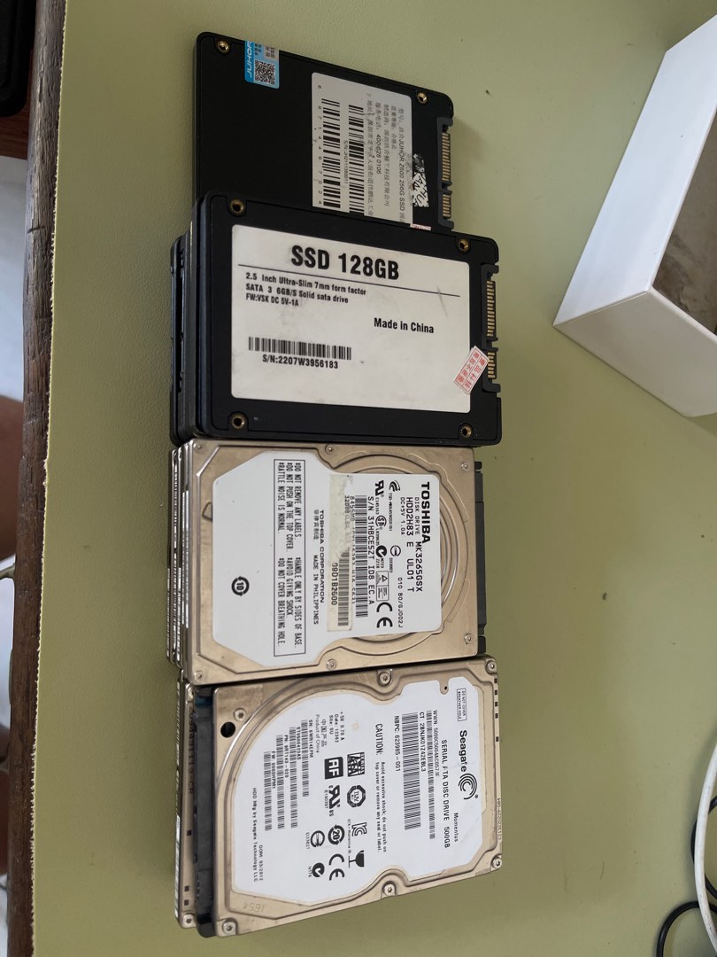 Hardisk rosak / faulty / spoil hdd 250/320/500g ssd 120/240g, Computers ...