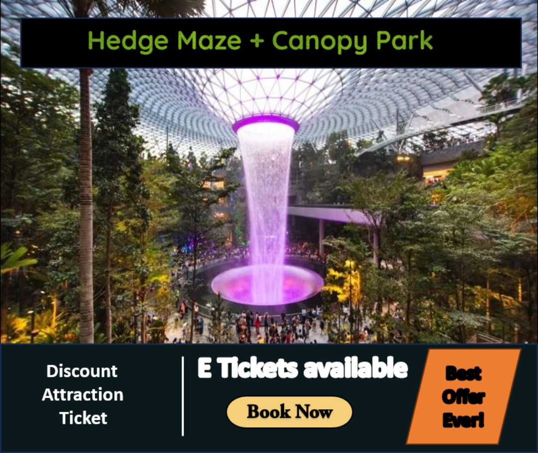 Hedge Maze + Canopy Park - E Tickets, Tickets & Vouchers, Local ...
