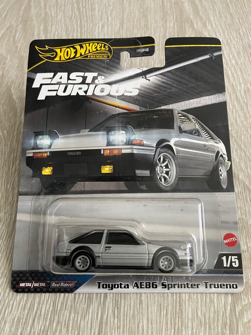 Hot Wheels Toyota AE86 Sprinter Trueno, Hobbies & Toys, Toys & Games on ...