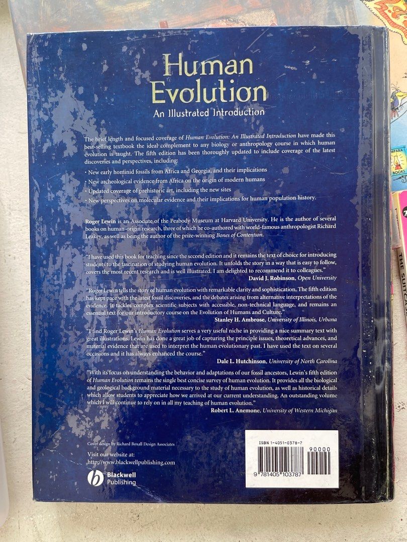 Human Evolution by Roger Lewin, Hobbies & Toys, Books & Magazines, Textbooks on Carousell