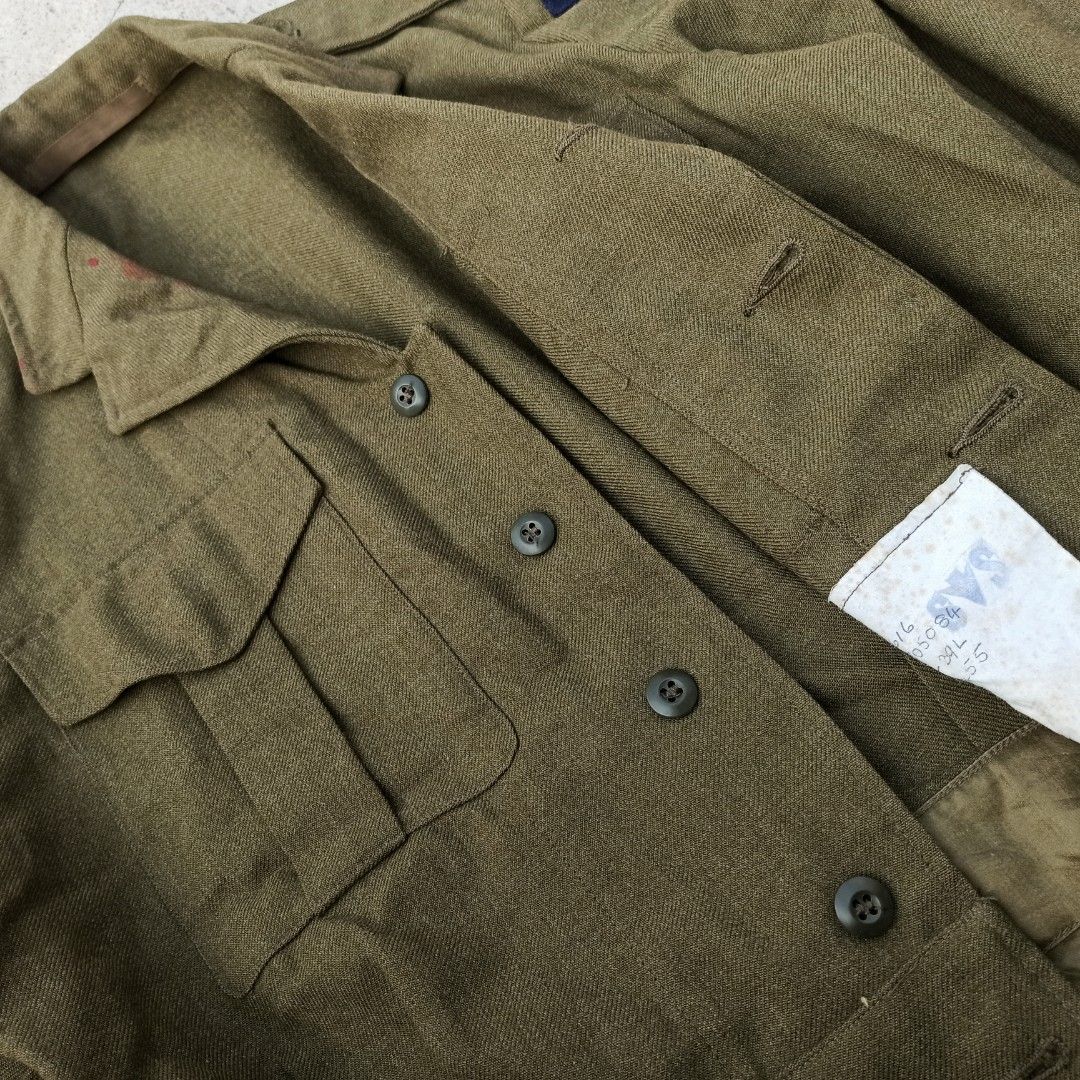 Ike jacket vintage wwii I M65 M51 M43 tanker jacket deck jacket N1 A2 alpha industries buzz ...