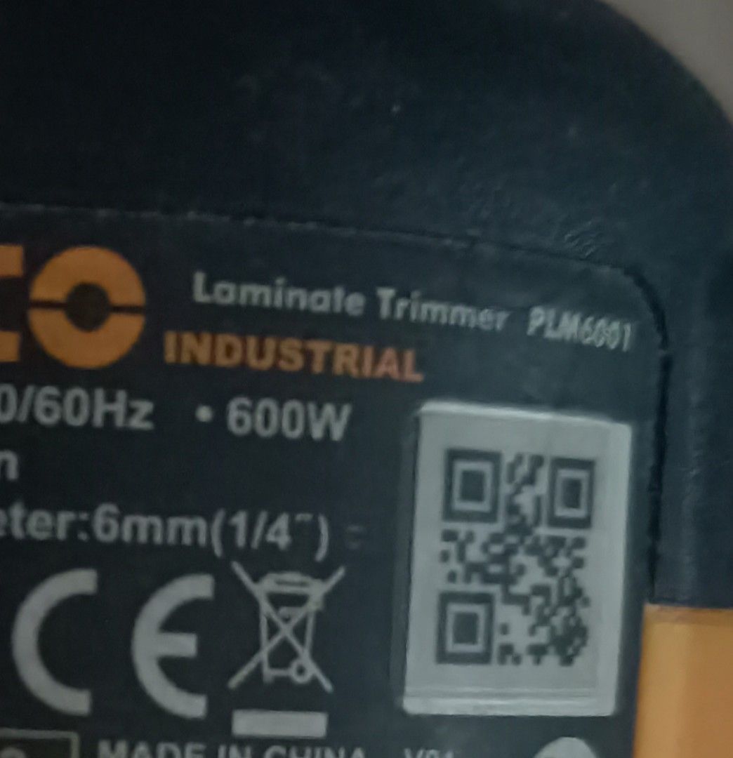 ingco router, Commercial & Industrial, Construction Tools & Equipment ...