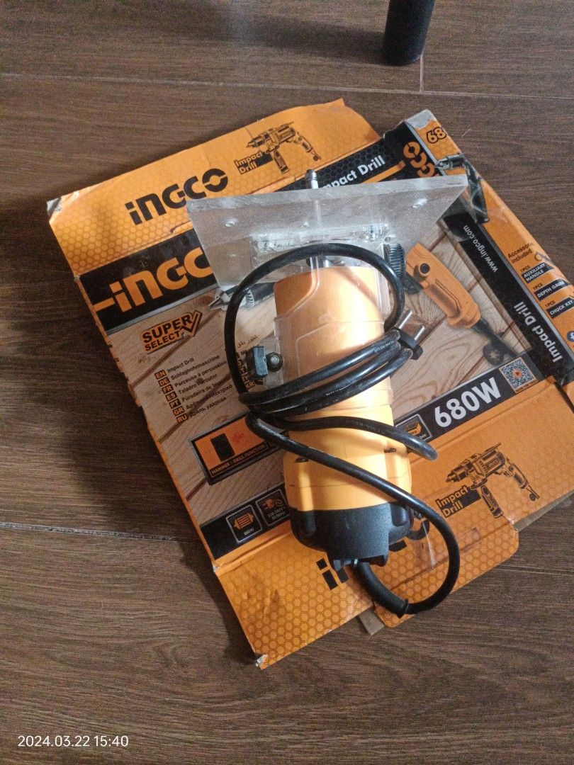 ingco router, Commercial & Industrial, Construction Tools & Equipment ...