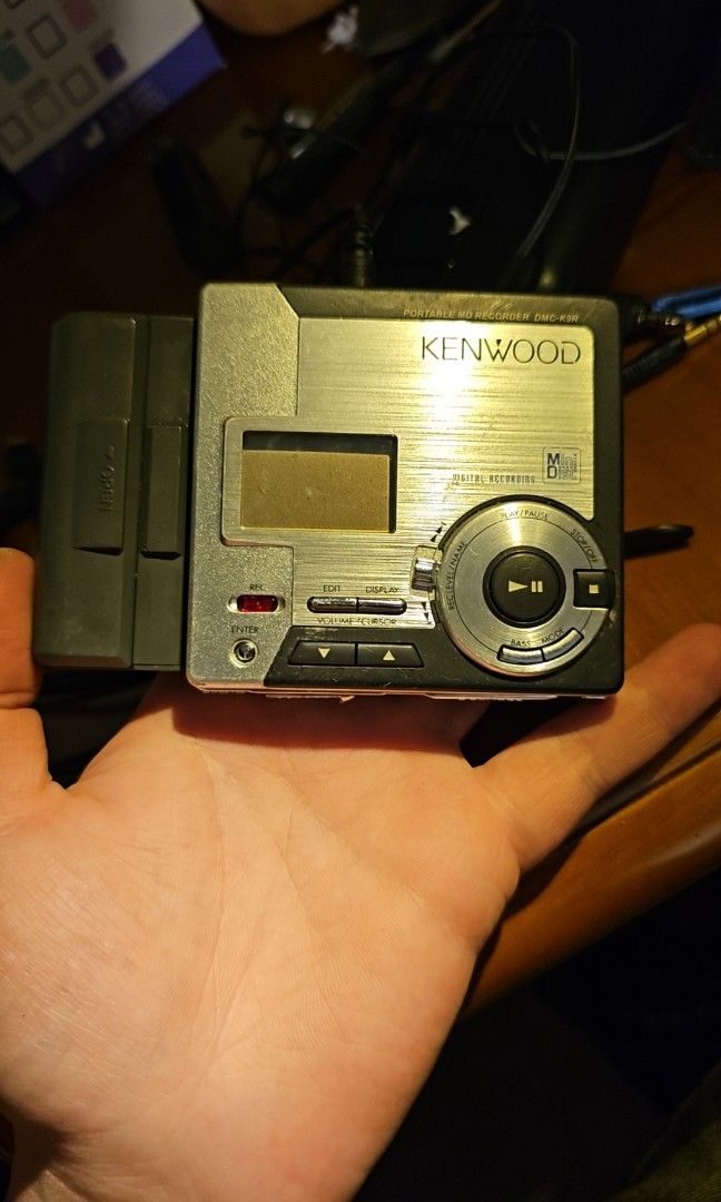 罕有靚聲Kenwood MD機，錄播全正常, 音響器材, 其他音響配件及設備 - Carousell