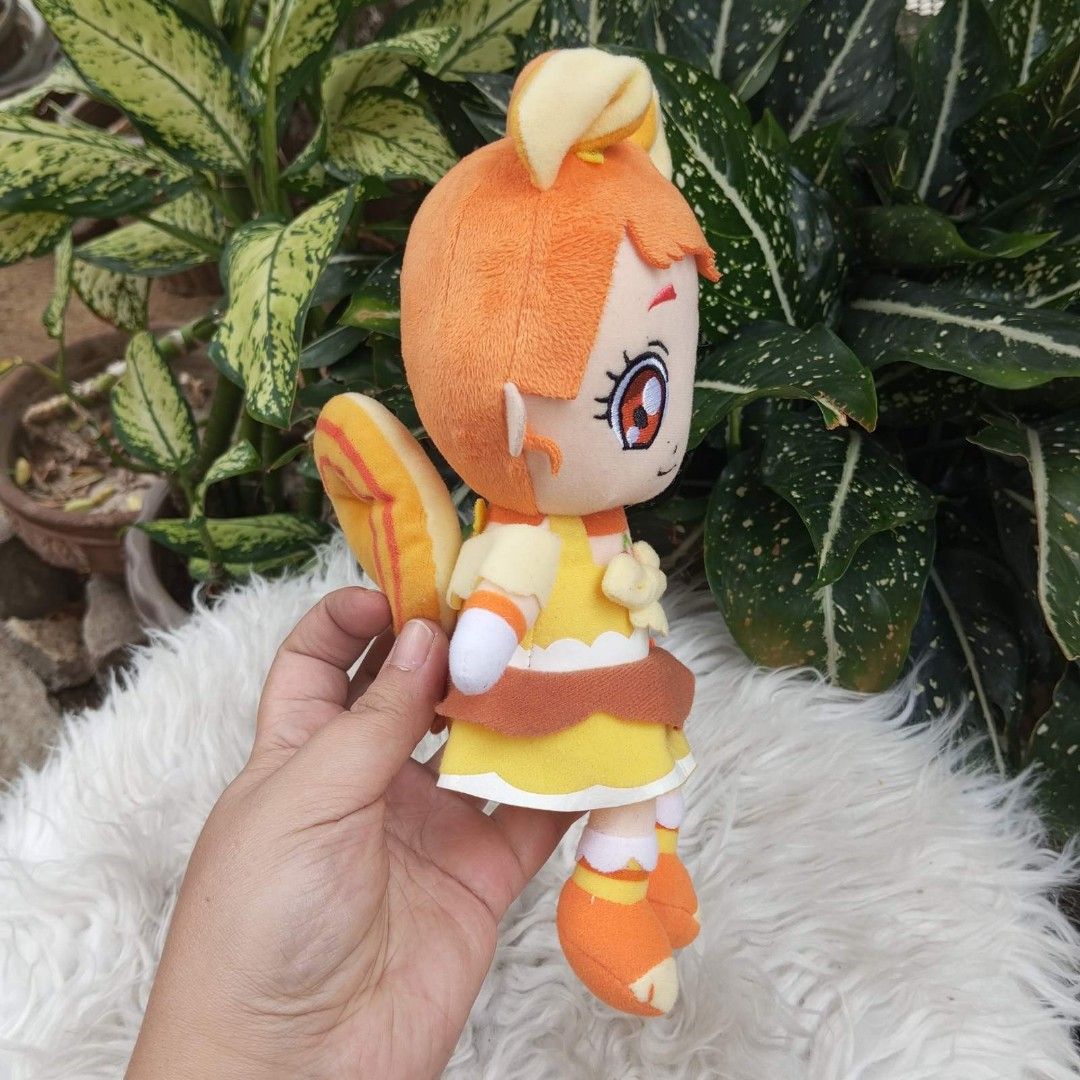 Kira Kira Pretty Cure Ala Mode Cure Custard Plush Doll, Hobbies & Toys, Toys & Games on Carousell