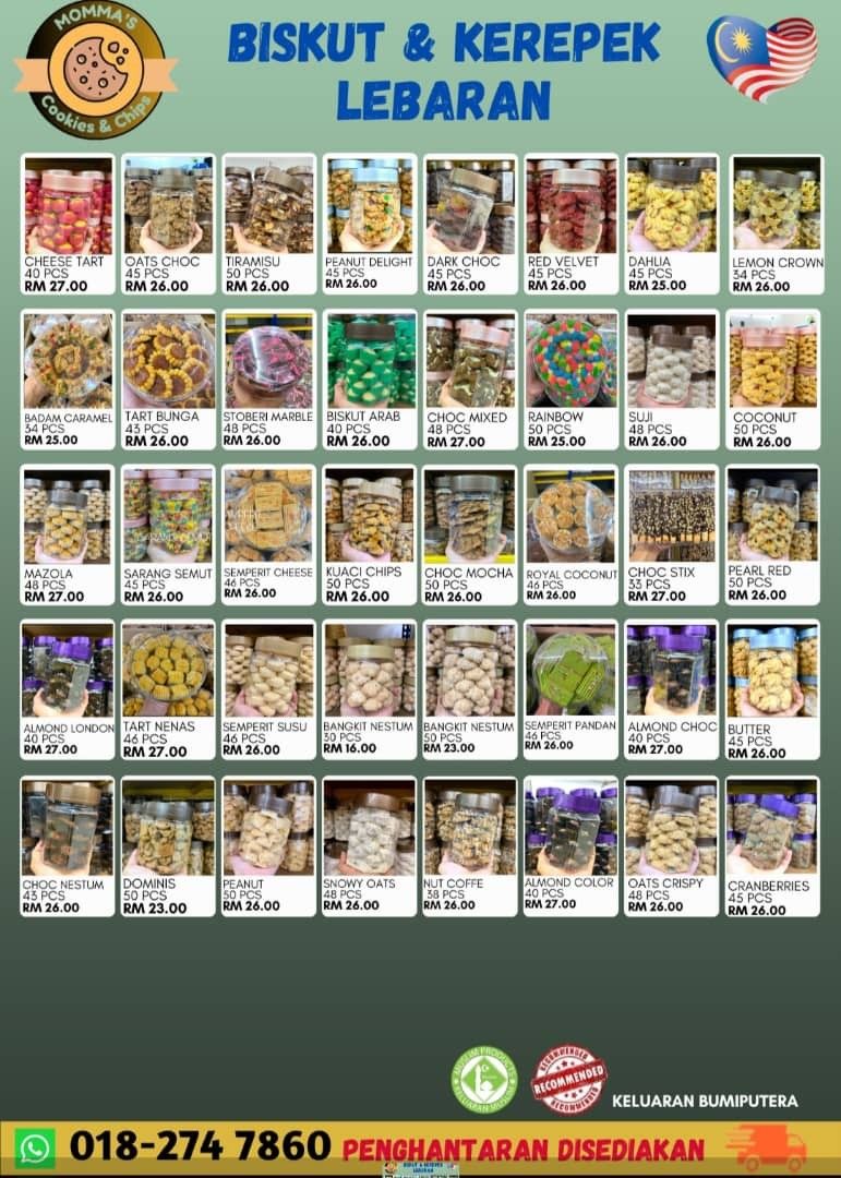 Kuih raya dan lokcing, Food & Drinks, Local Eats on Carousell