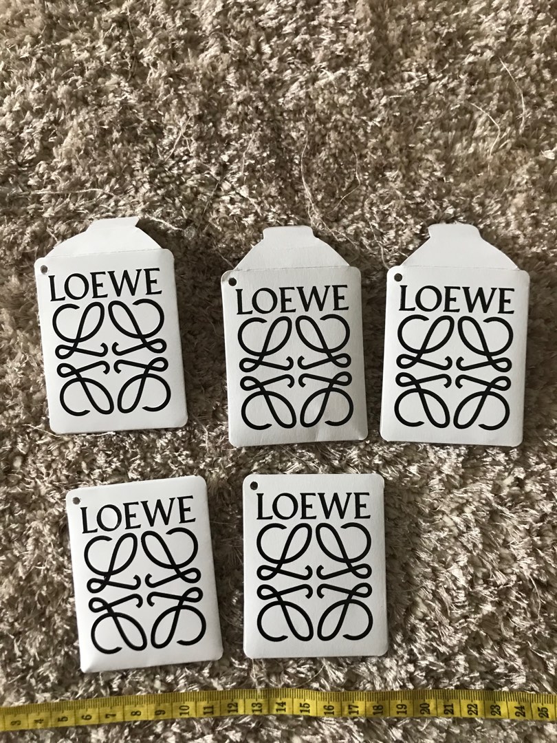 LOEWE TAG DB BUAT LABEL KANCING BAHAN SPARE PART DLL BEBAS PAKAI YA ...