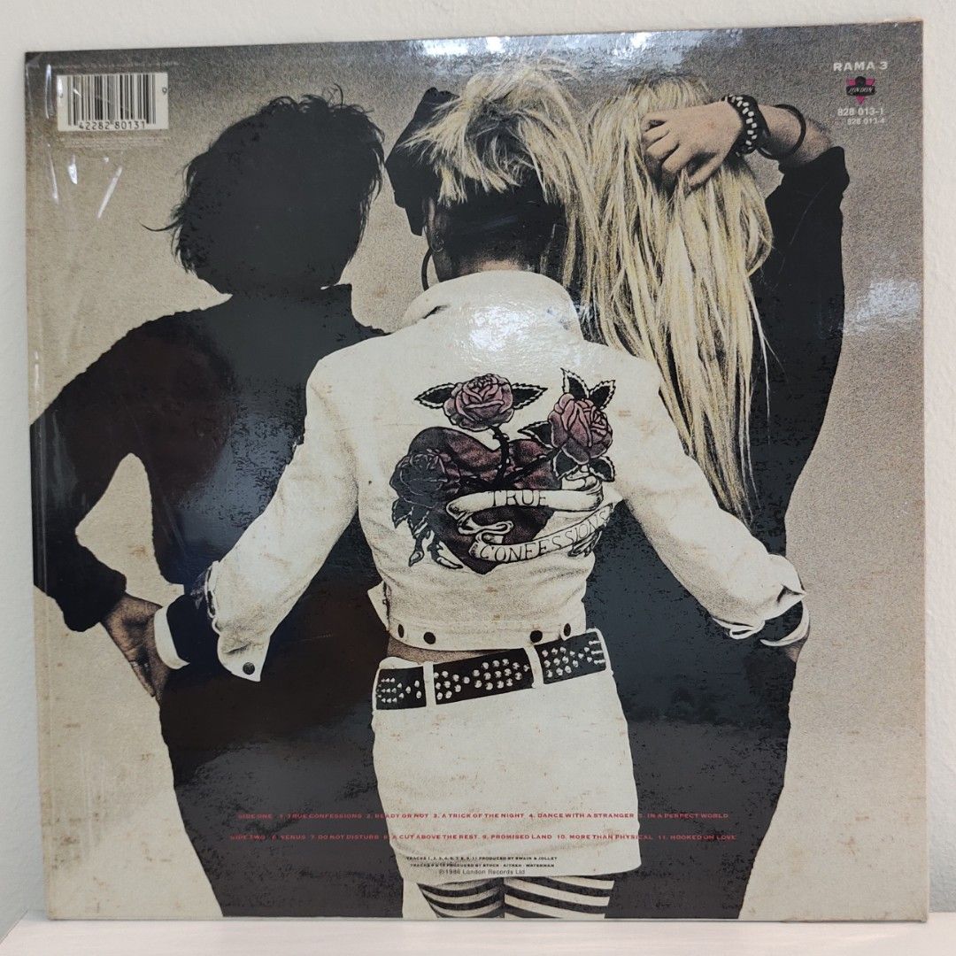 LP Vinyl 黑膠 1986 Bananarama - True Confessions, Hobbies & Toys, Music & Media, Vinyls on Carousell