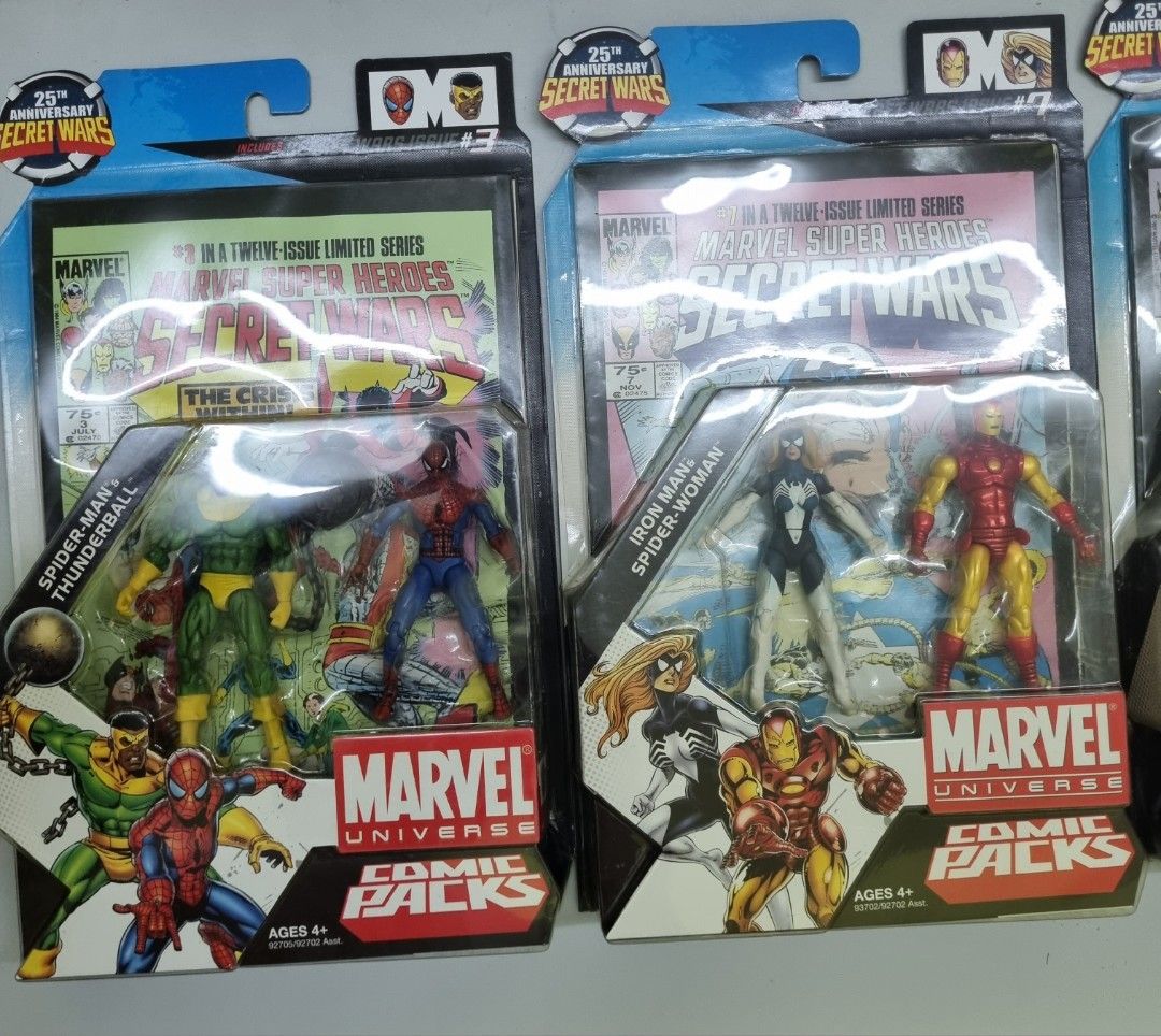 Marvel Secret Wars Comic Packs Complete Set of 12 Rare, Hobbies & Toys ...