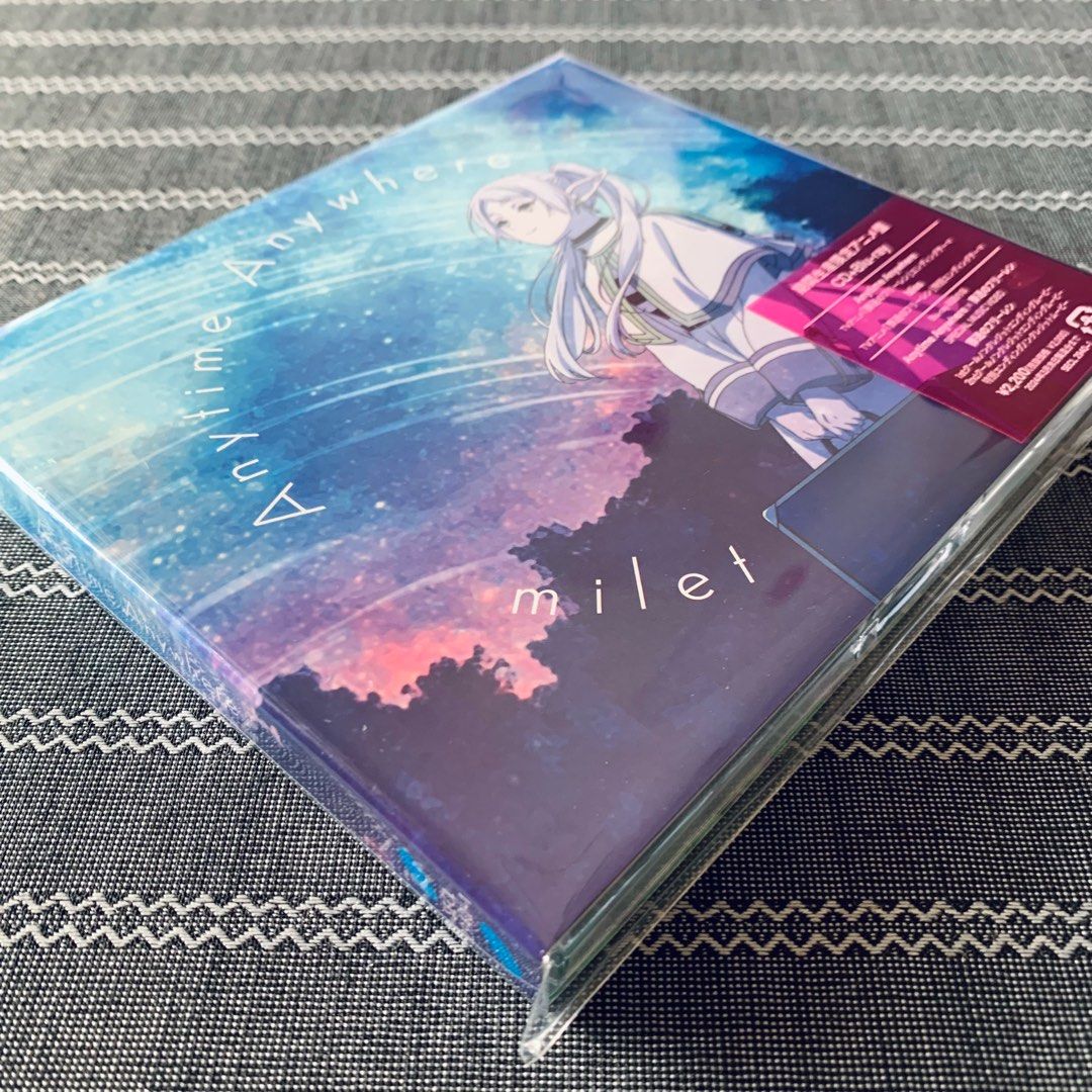 milet - Anytime Anywhere [Japan Limited Edition] CD + Blu-ray, Hobbies & Toys, Music & Media ...