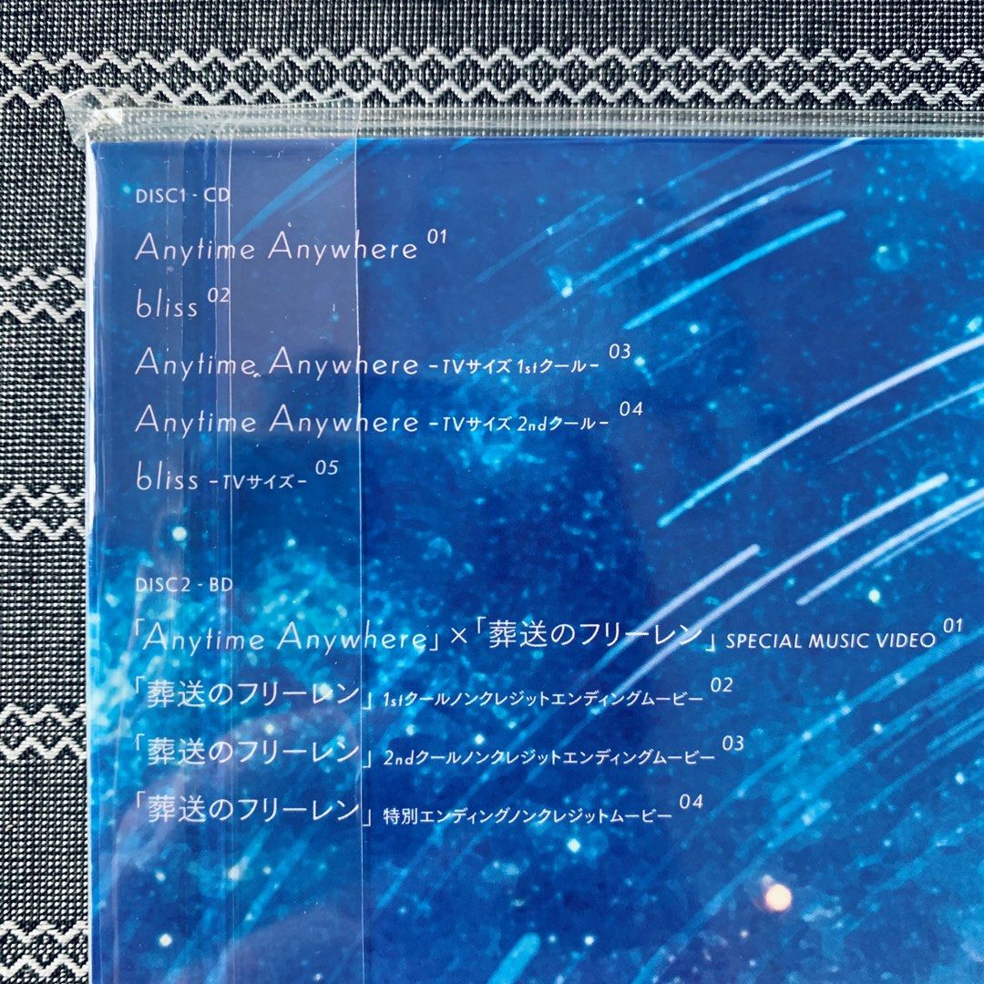 milet - Anytime Anywhere [Japan Limited Edition] CD + Blu-ray, Hobbies & Toys, Music & Media ...