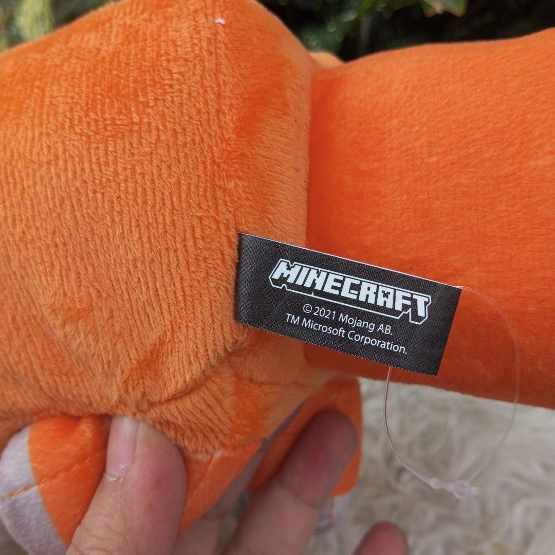 MINECRAFT Mattel Stuff Animal Fluffy Plush Toy, Hobbies & Toys, Toys ...