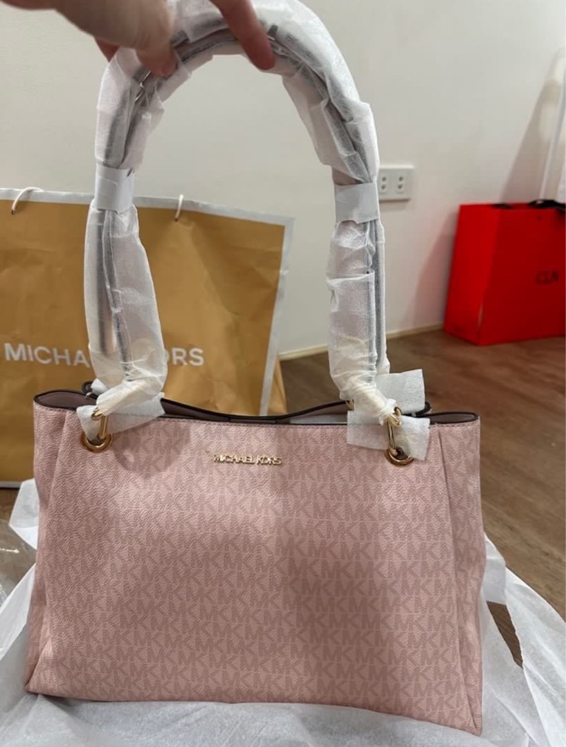 MK Trisha Logo Shoulder Bag- negotiable, Luxury, Bags & Wallets on Carousell