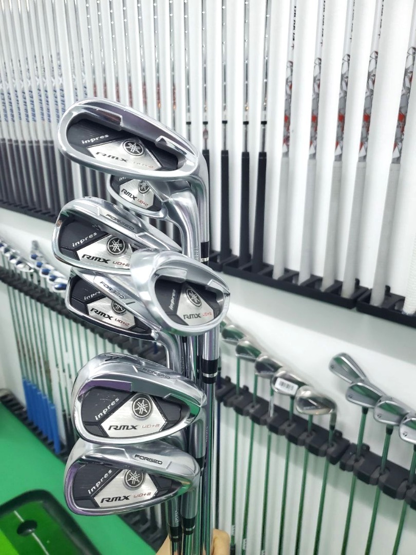 MOST COMPLETE IRONS SET!!! 9 pieces Yamaha inpress RMX UD+2 (5 - SW ...
