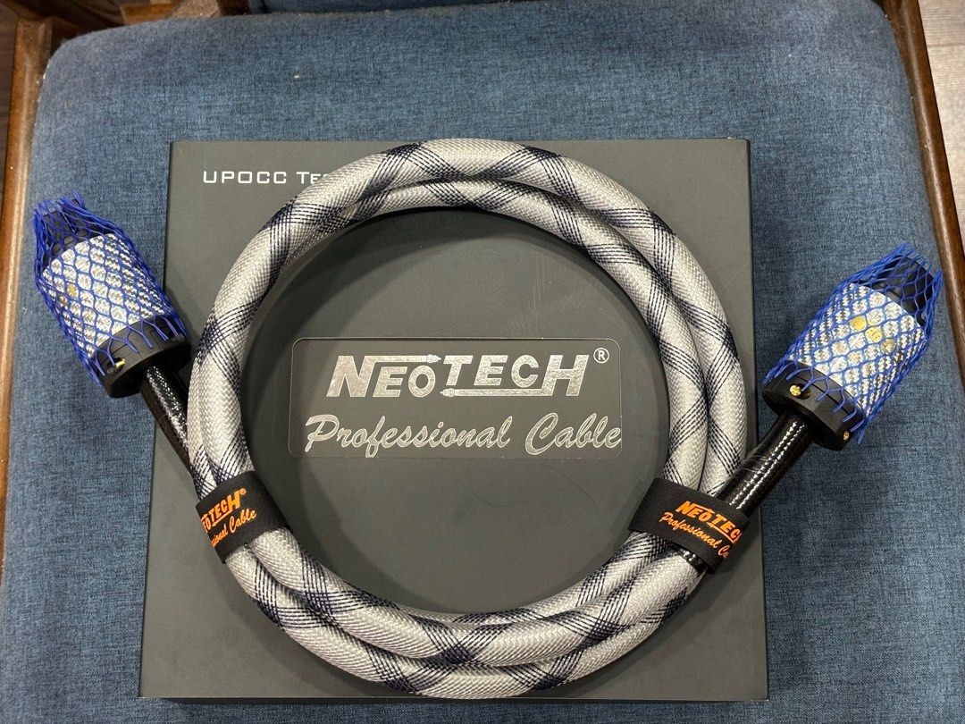 Neotech NEP-3001 III UP-OCC Copper Silver Plated / Gold NCP303 / 312 Power Cord (3m) on Carousell